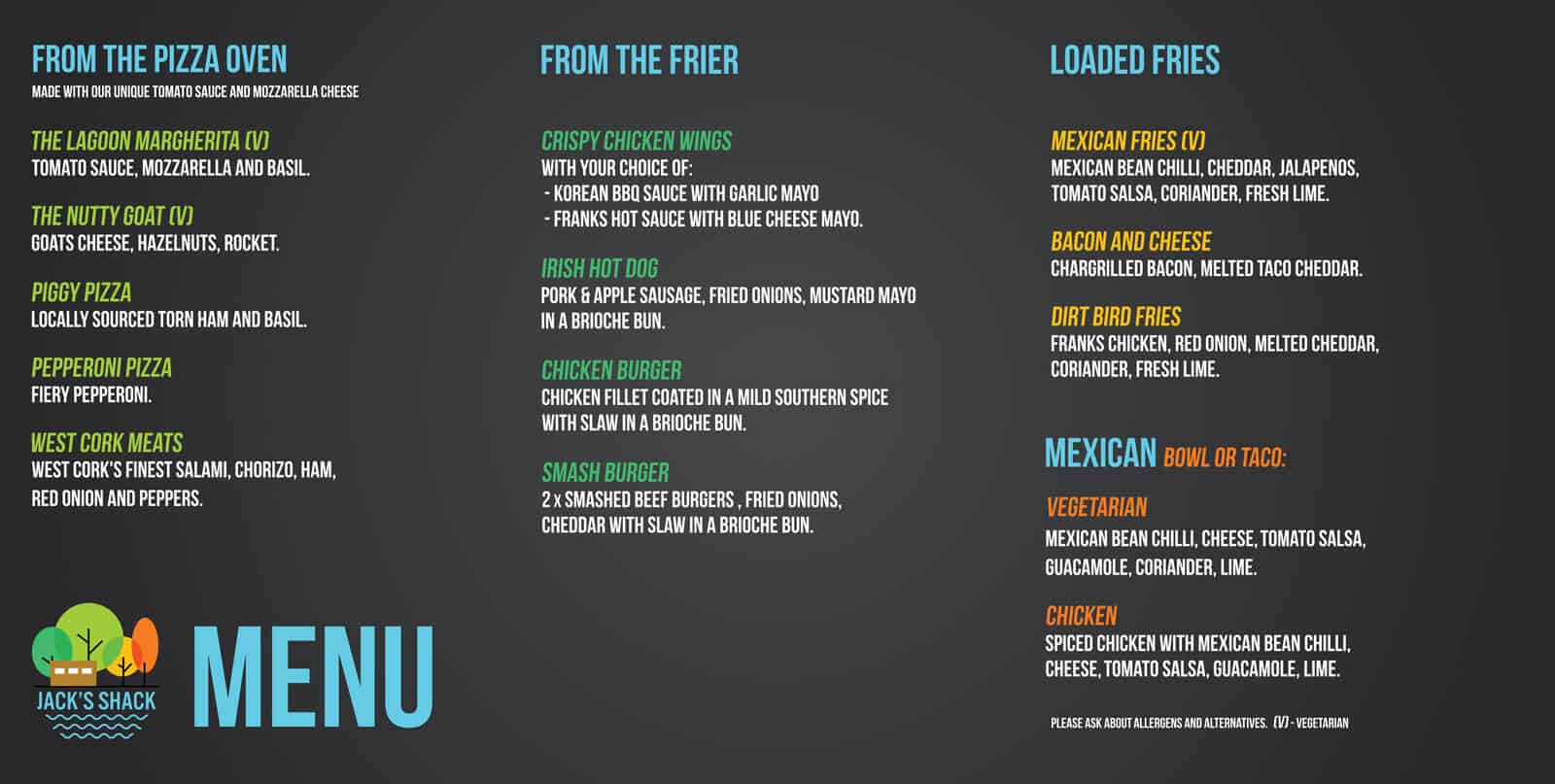 Jack's Shack - Scenic Dining by Rosscarbery Lagoon